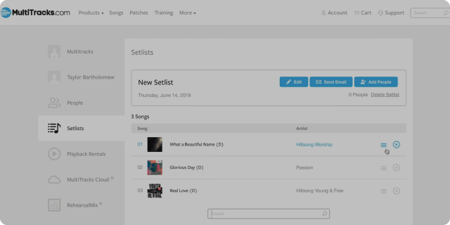 Accurate & Customizable Charts | MultiTracks
