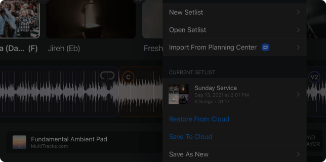 MultiTracks Player for Live Performance | MultiTracks.com